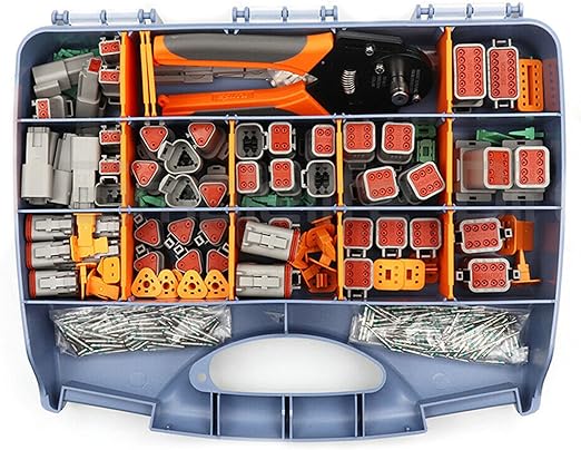 550PCS Deutsch DT Connector Plug Kit With Genuine Deutsch Crimp Tool ...
