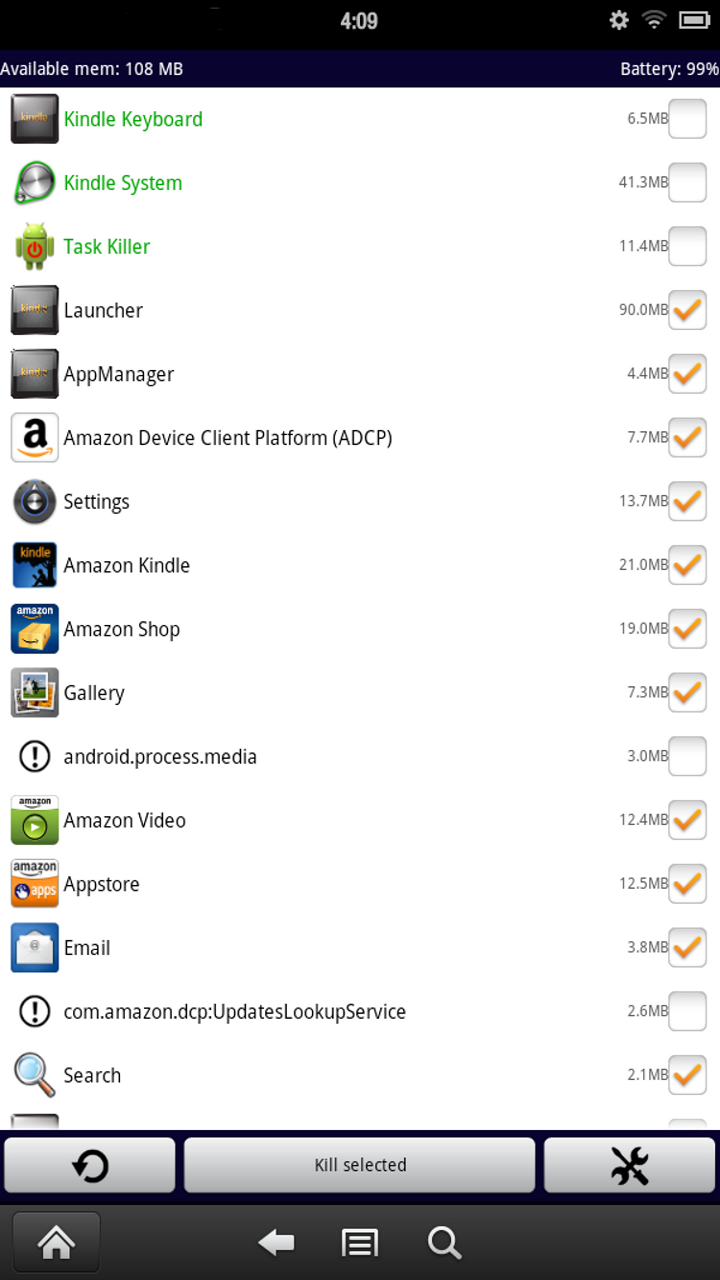 Task Killer (Task Manager) - App on Amazon Appstore