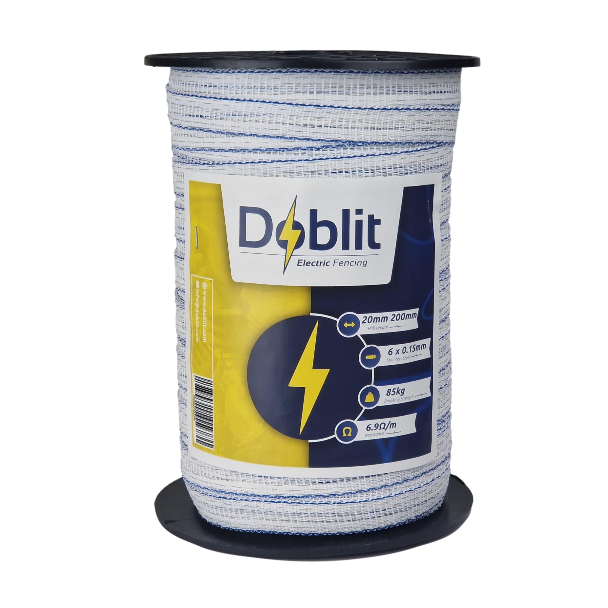 Doblit Poly Tape 20mm | Electrifiable Fence Conductor / Permanent ...