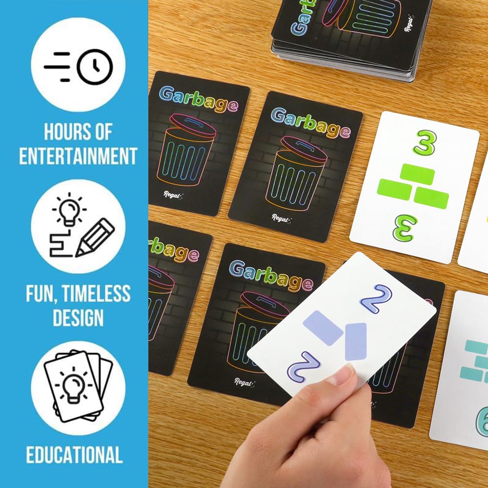 Snapklik.com : Regal Games Card Games For Kids - Go Fish, Crazy 8s, Old ...