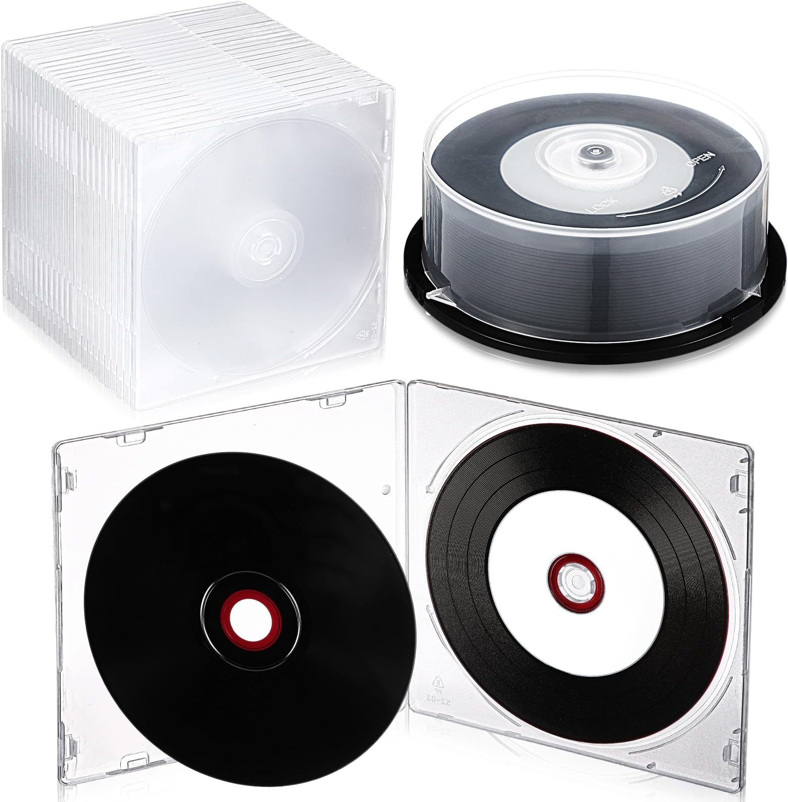 Amazon.com: Verbatim CD-R Blank Discs 700MB 80 Minutes 52x Recordable ...