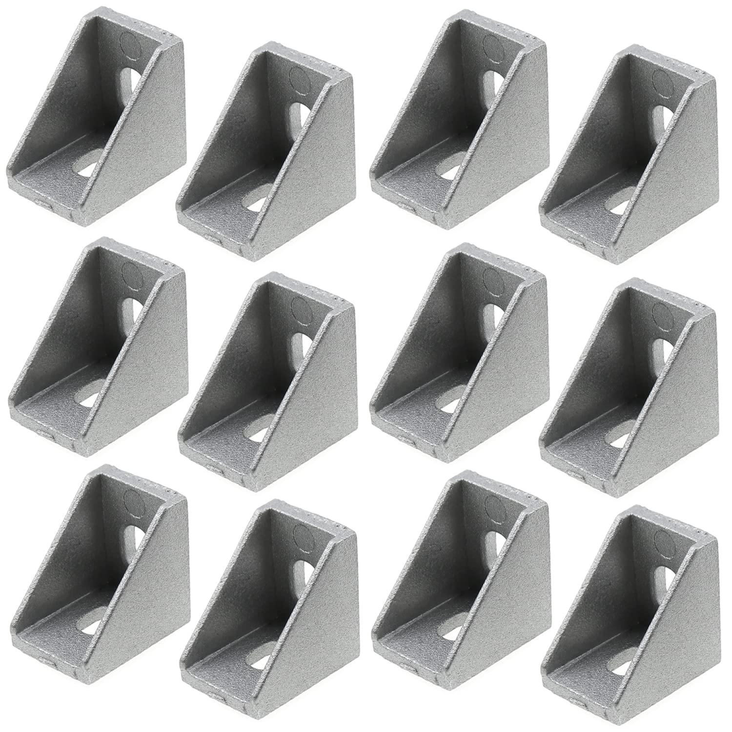 LUORNG 12pcs Aluminum Profile Corner Bracket 1515 Series L Shape Right ...
