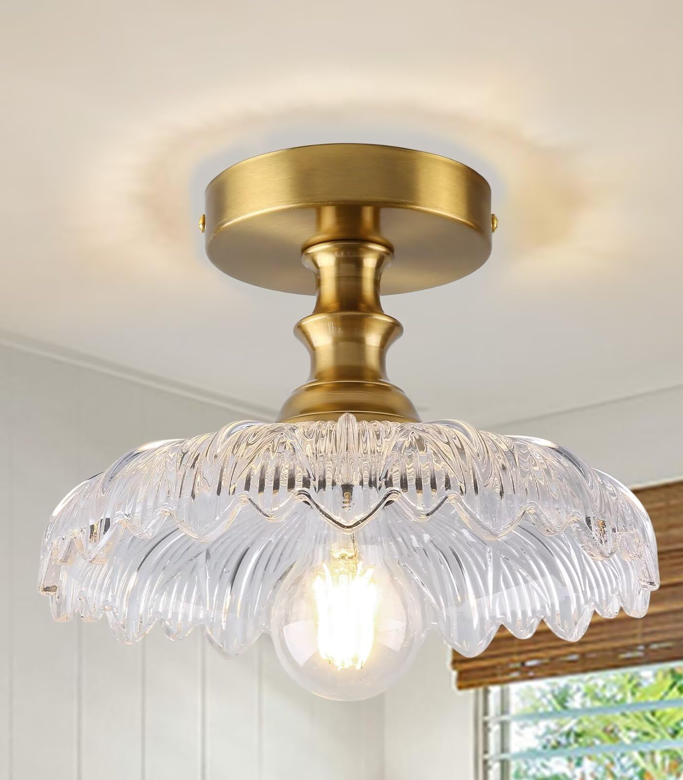 Snapklik.com : Capslpad Semi Flush Mount Ceiling Light Vintage Hall ...