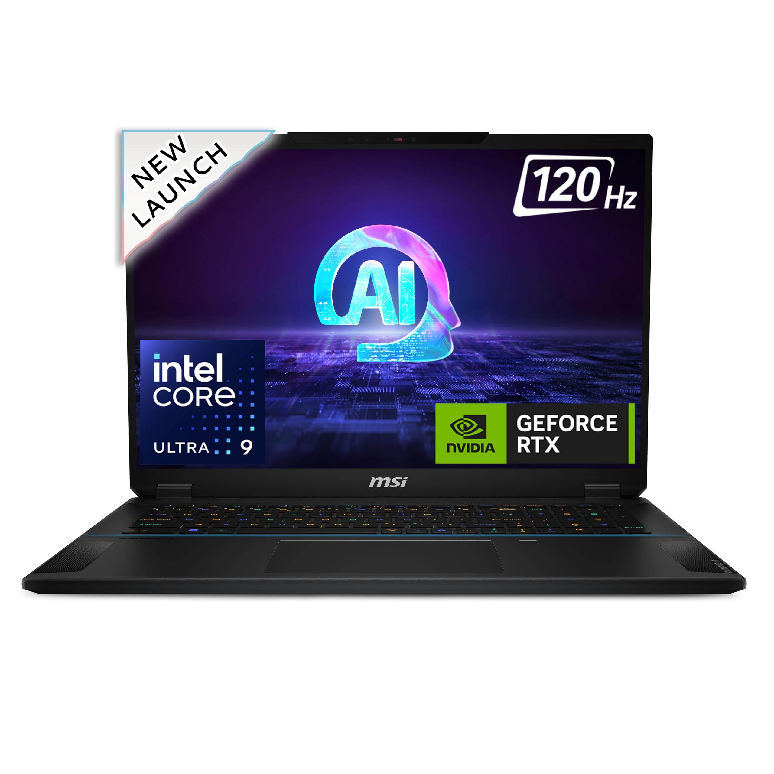 MSI Stealth 18 AI Studio,Intel 1st. Gen Ultra 9 185H,Built-in AI,46CM ...