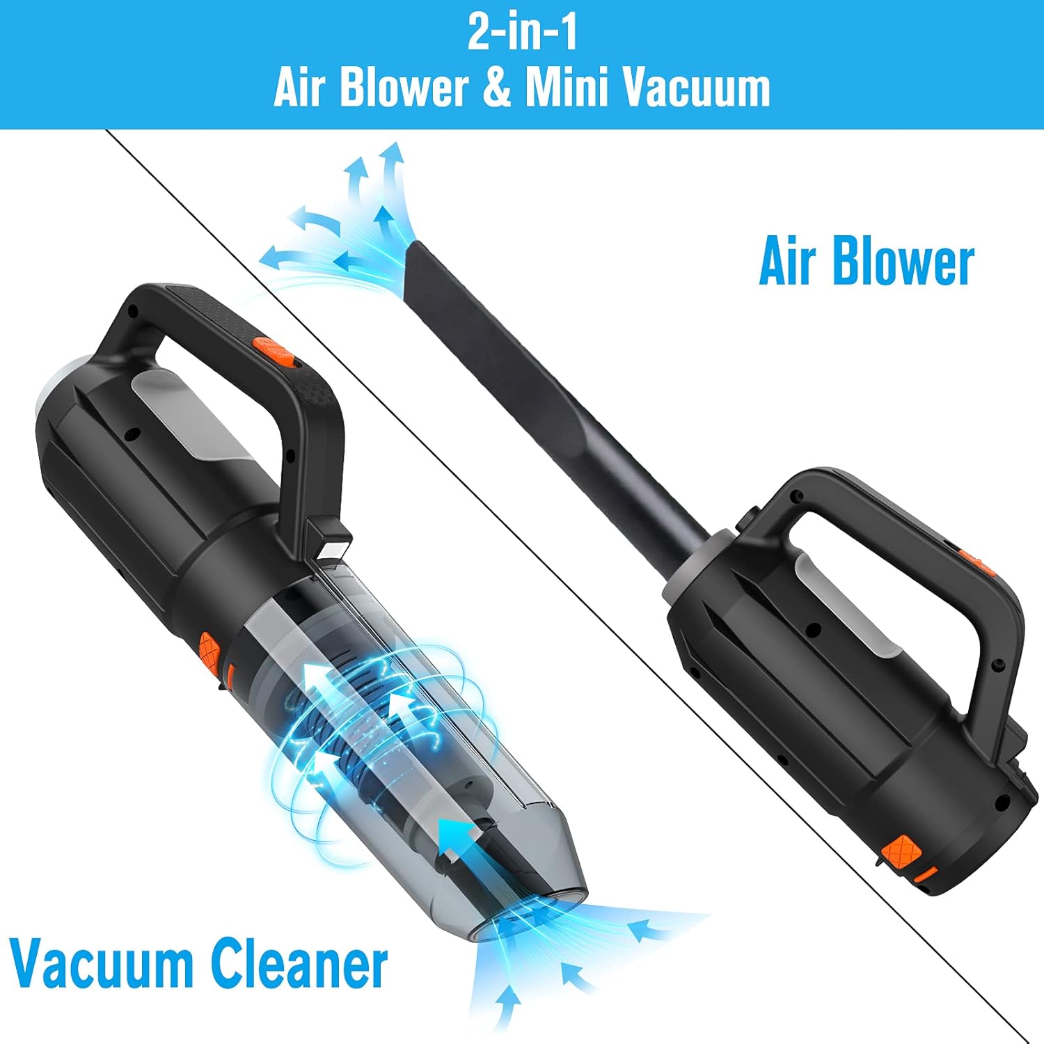 Buy Rechargeable Compressed Air Duster for Keyboard Cleaning, Replaces ...
