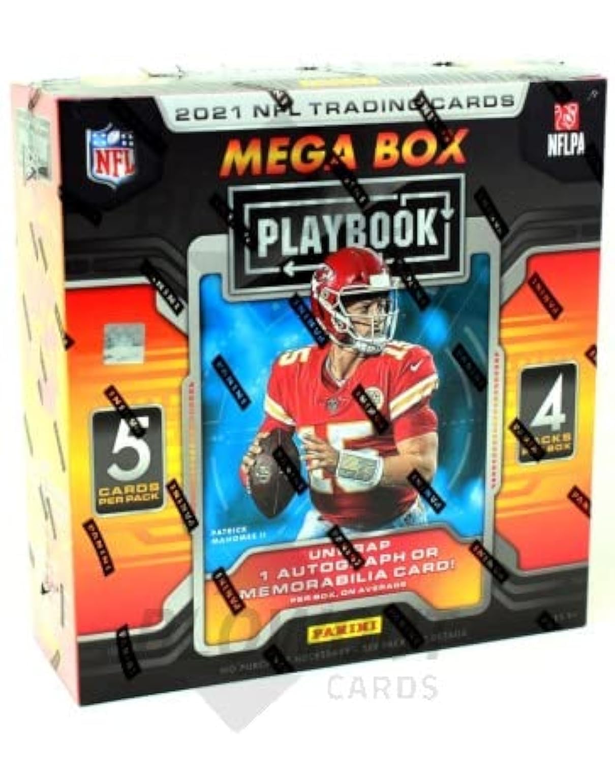 Amazon.com: 2021 Playbook Football Mega Box - 20 Trading Cards Per Box ...