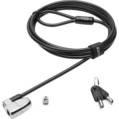 Amazon.com: Kensington MicroSaver 2.0 Keyed Ultra Cable Lock for ...
