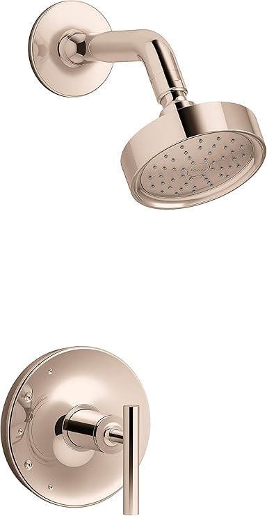 Kohler K-TS14422-4G-RGD Purist Shower Trim, Vibrant Rose Gold ...