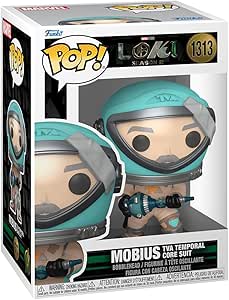Amazon.com: Funko POP! Marvel: Loki - Mobius - (TVA Temporal Core Suit) - Collectable Vinyl ...