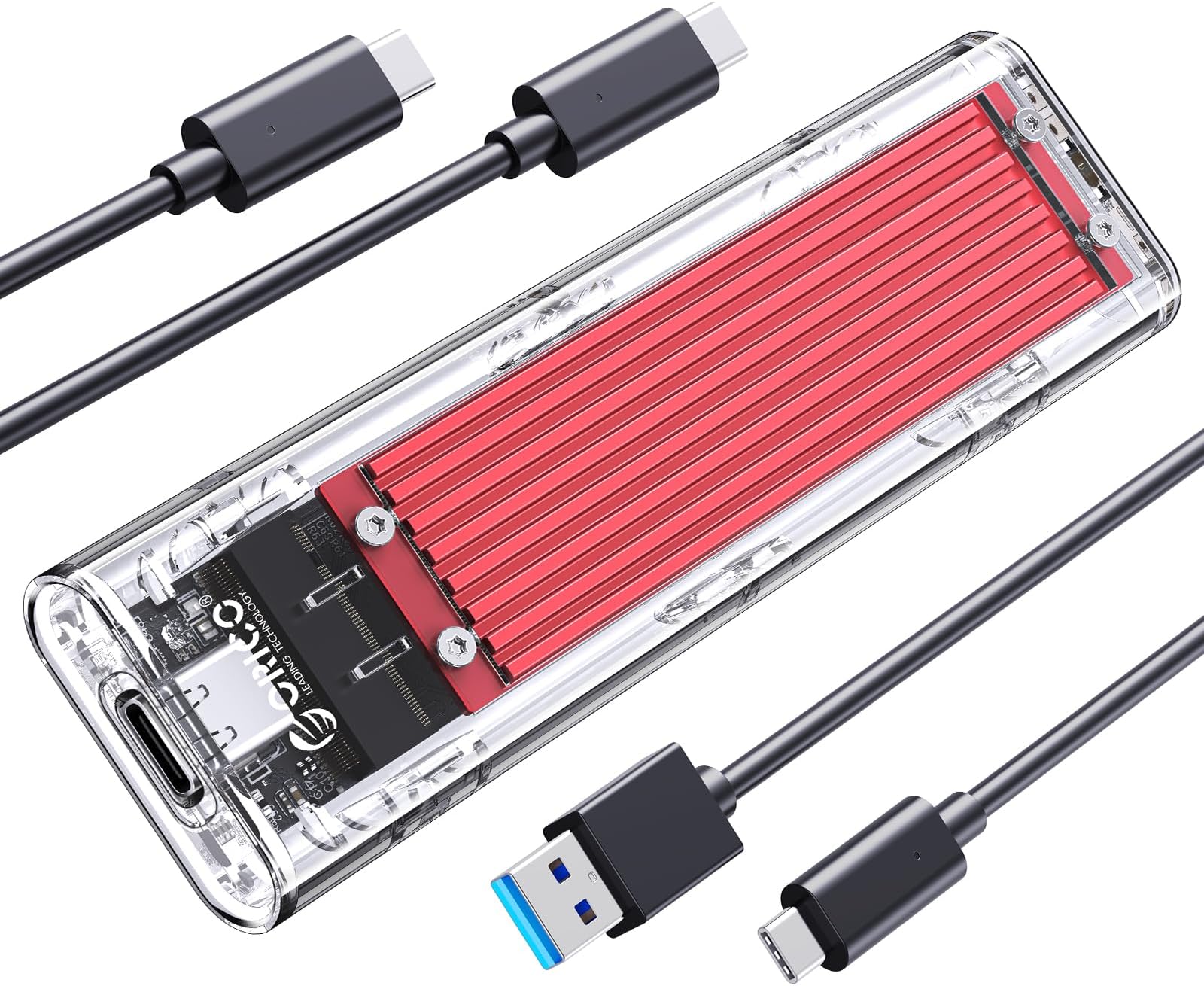 Case ssd M.2 nvme ssd usb case nvme,adattatore ssd m2 nvme usb lettore hard disk esterno USB 3.1 ...