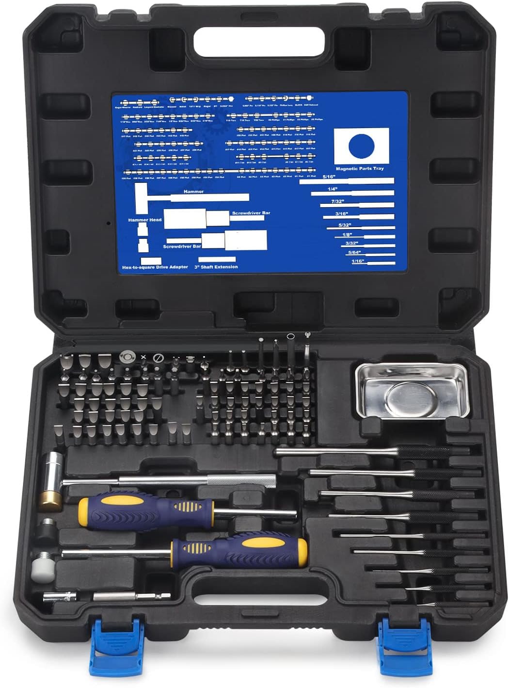 Amazon.com: BULLTOOLS Precision Screwdriver Set, 100-Piece Torque ...