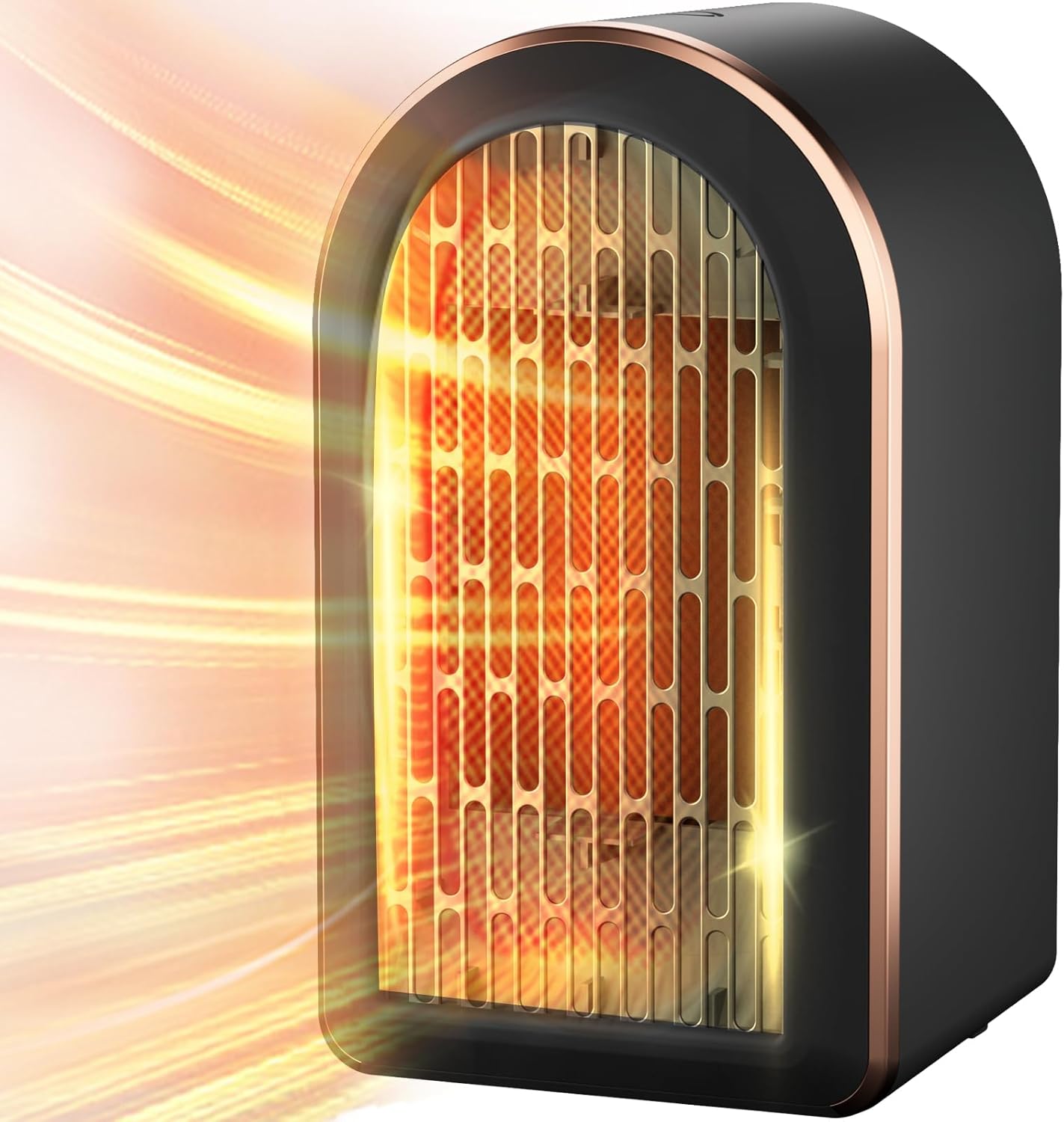 Amazon.com: LIEWET Small Space Heater,Fireplace Space Heater, Mini ...