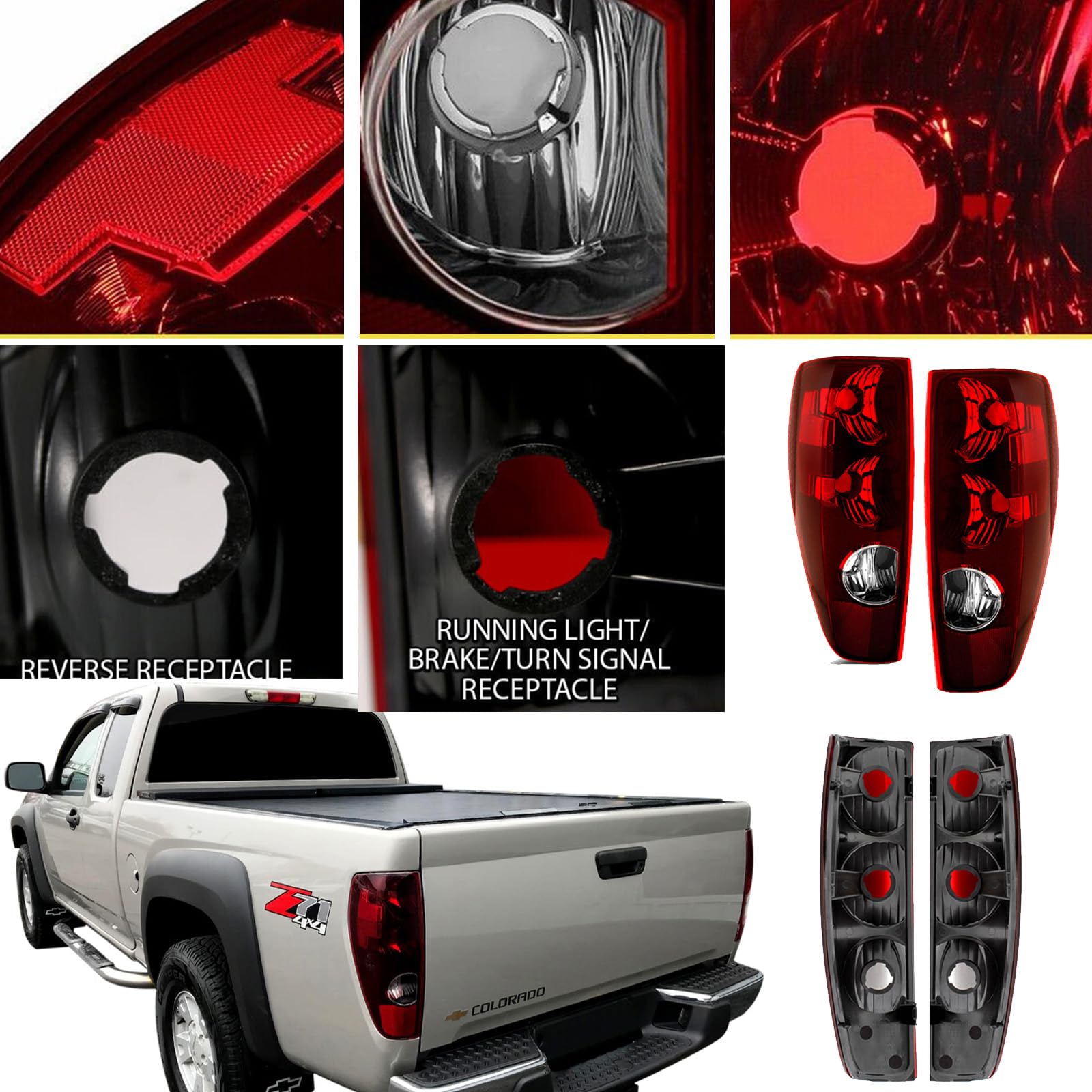 2005 Chevy Colorado Tail Lights Chevy Colorado Tail Lights