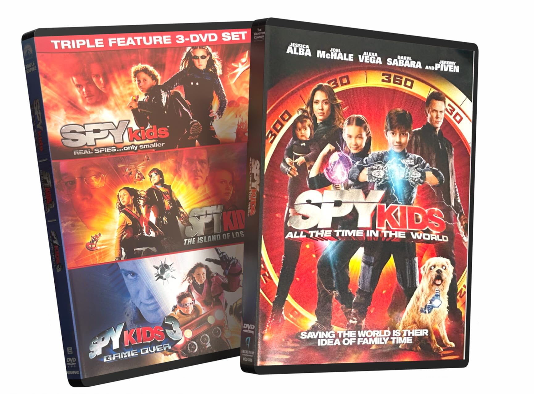 Amazon.com: Spy Kids 1-4 DVD Collection: Spy Kids / Spy Kids 2: Island ...