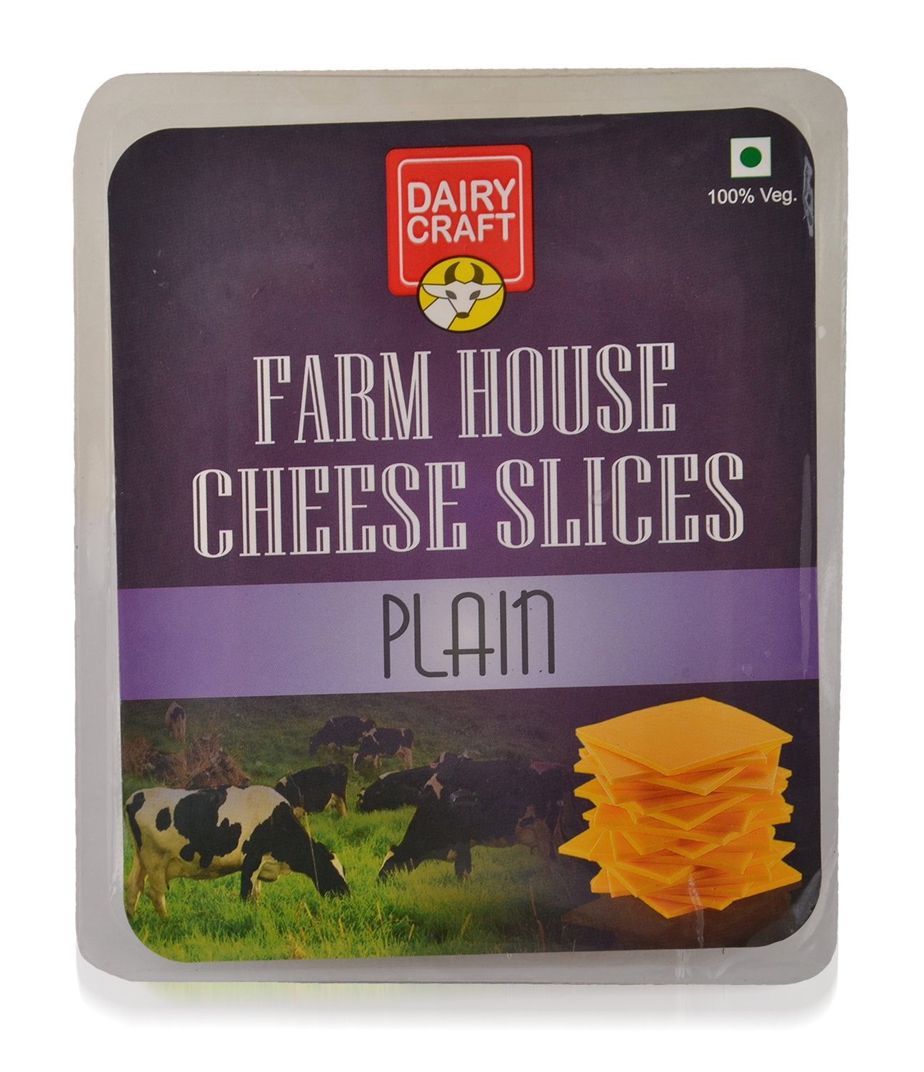 Dairycraft Farm House Cheese Slices - Plain, 200g Pack : Amazon.in ...
