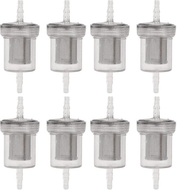 8PCs Fuel Filter, Gas Inline Fuel Filters, Inline Gasoline Fuel Filter ...