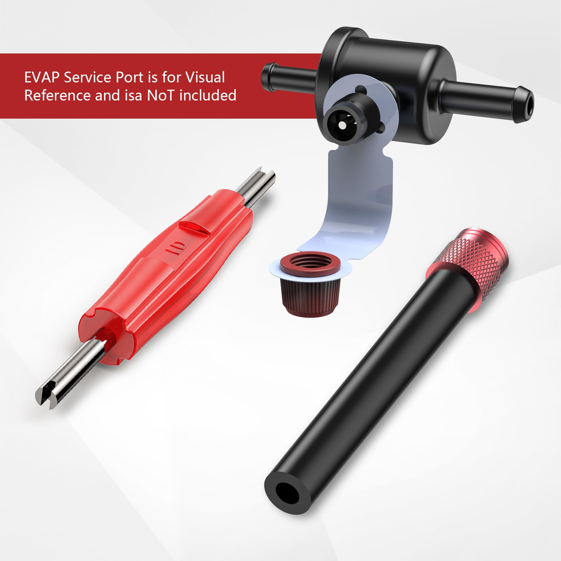 Snapklik.com : Zihvfzu EVAP Service Port Adapter Connector Kit