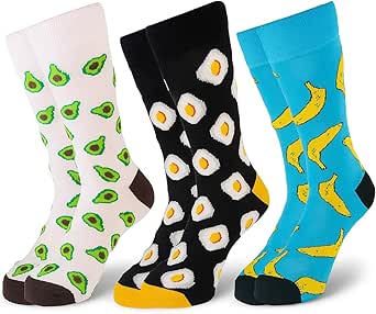 Sam Socks Men Set of 3 Classic Printed Long Socks Classic: Buy Online ...