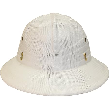 Amazon.com : Mann Lake Plastic Vented Beekeeping Helmet, White : Patio ...