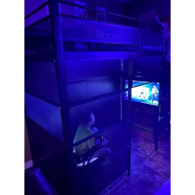 X Rocker Battle Den Gaming Bunk Bed, Metal, High Nepal | Ubuy