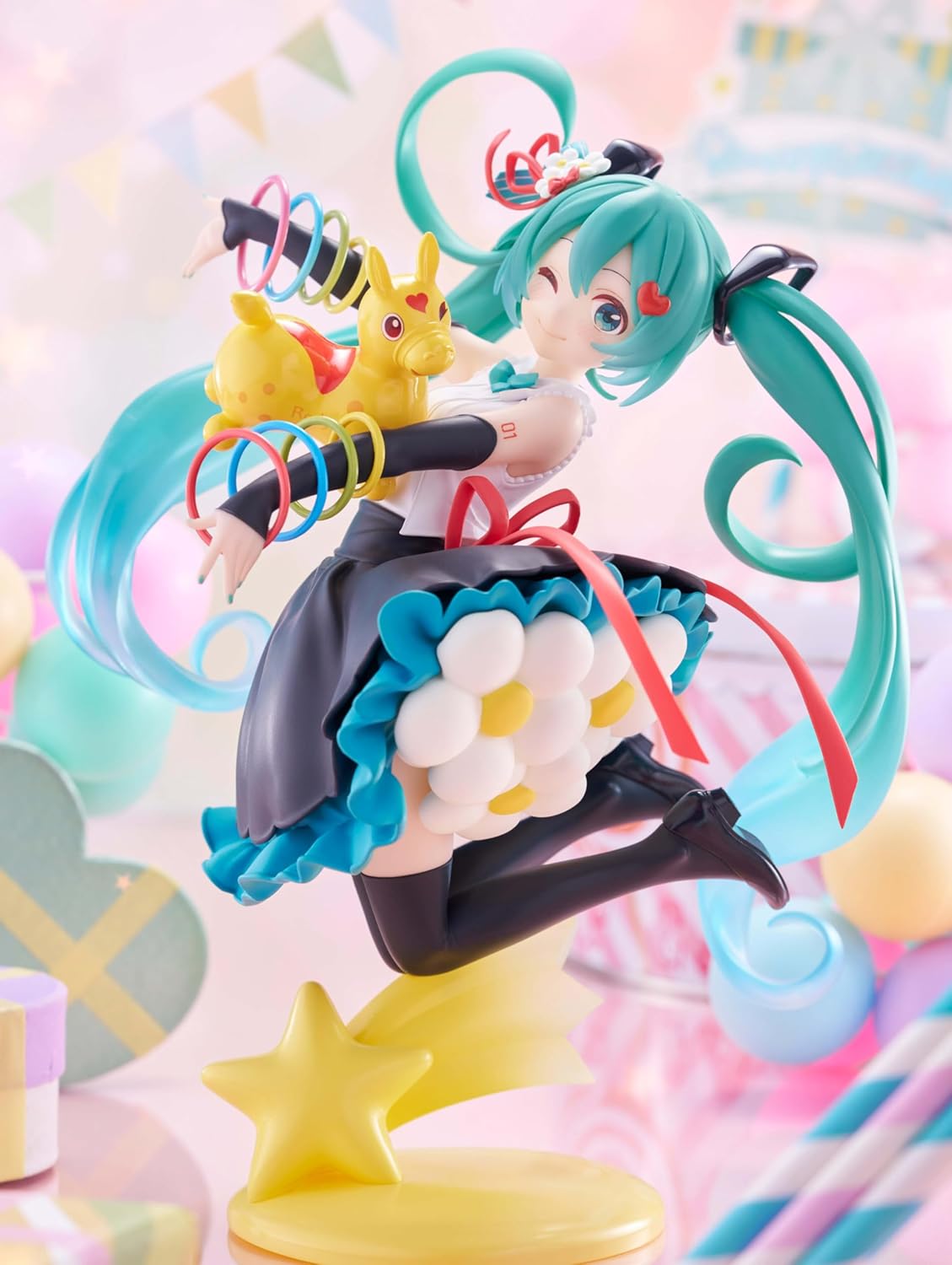 Taito Hatsune Miku x Rody AMP+ Figure (39/Thank You Version) : Amazon.com.au: Toys & Games