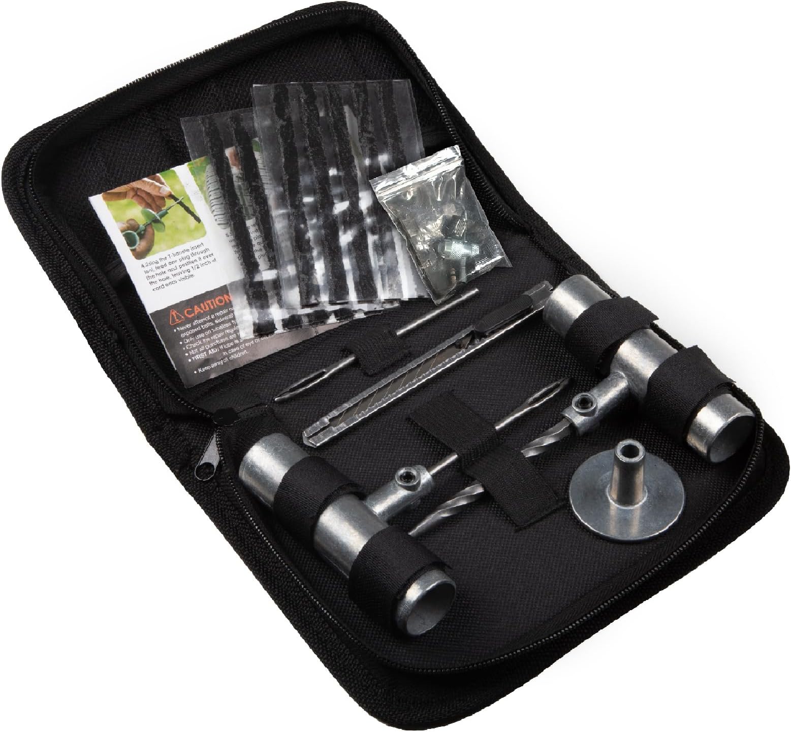 Amazon.com: Manusage Tire Repair Kit, 25 Pcs with Nylon Bag for Car ...