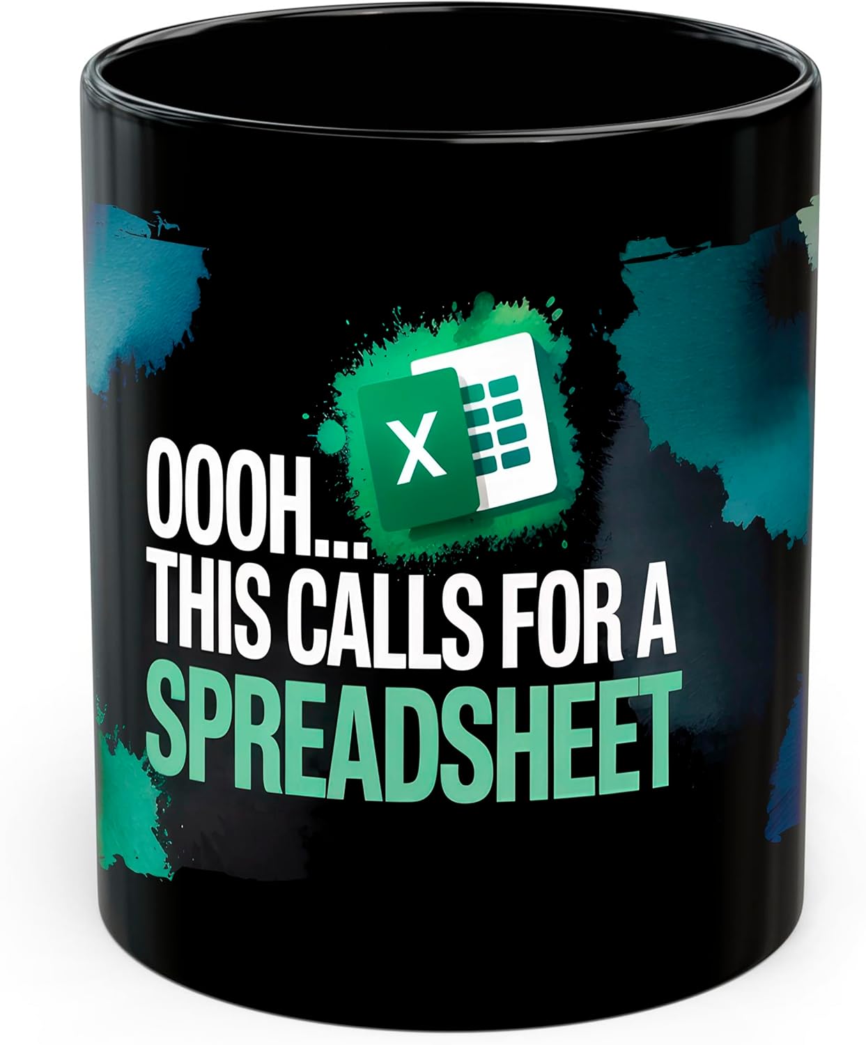 Amazon.com | Oh This Calls for a Spreadsheet Ceramic Coffee Mug 11oz ...