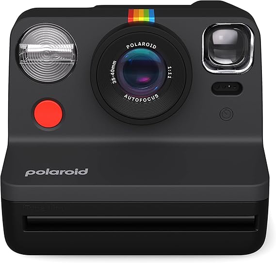 Polaroid Now 2nd Generation I-Type Instant Film Camera - Black (9095 ...