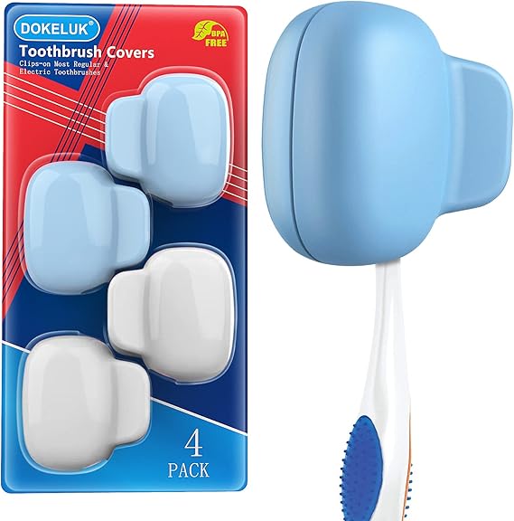 Amazon.com: Toothbrush Covers Caps Family Pack:Tooth Brush Coveres ...