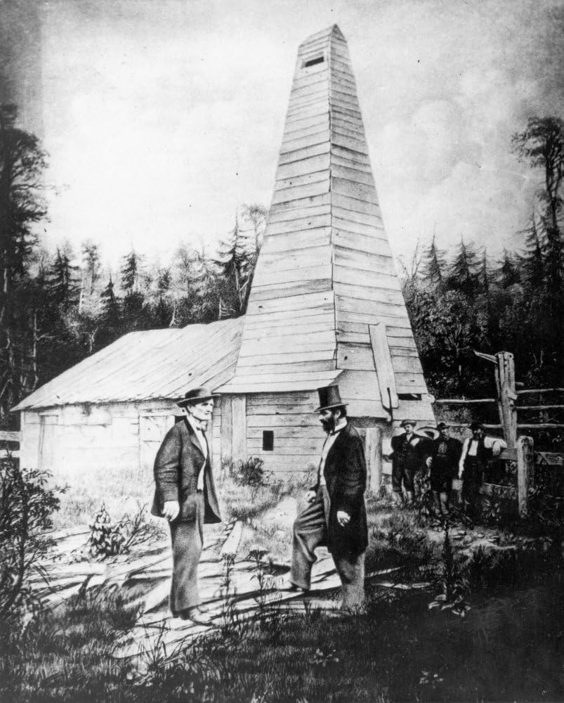 Amazon.com: Pennsylvania Oil Well Nthe First Oil Well Drilled At ...