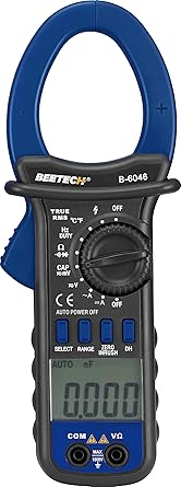 BEETECH B-6046, 1000A AC/DC True-RMS Auto-range Digital Clampmeter with ...