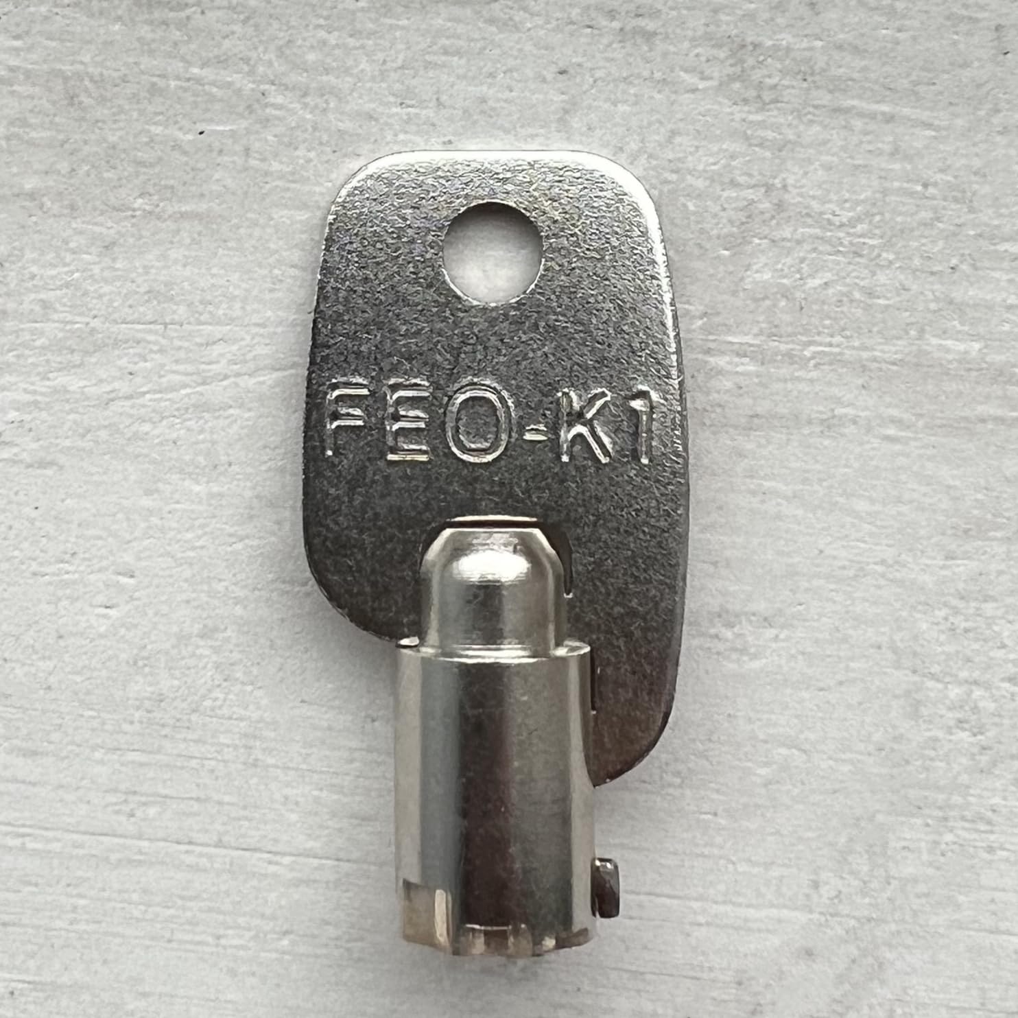 FEO-K1, FE0-K1 General Elevator/Escalator Fire Service Keys (After 2007 ...