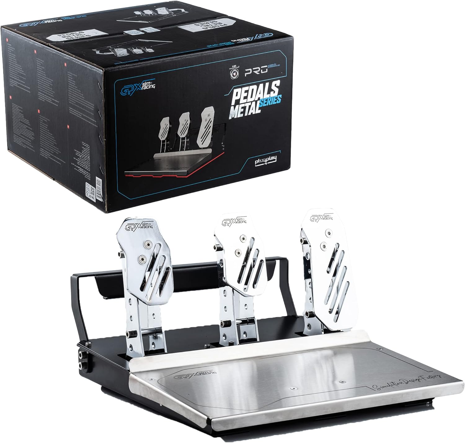 Amazon.com: Sim Racing Professionals Aluminum Pedals, Aluminum and ...
