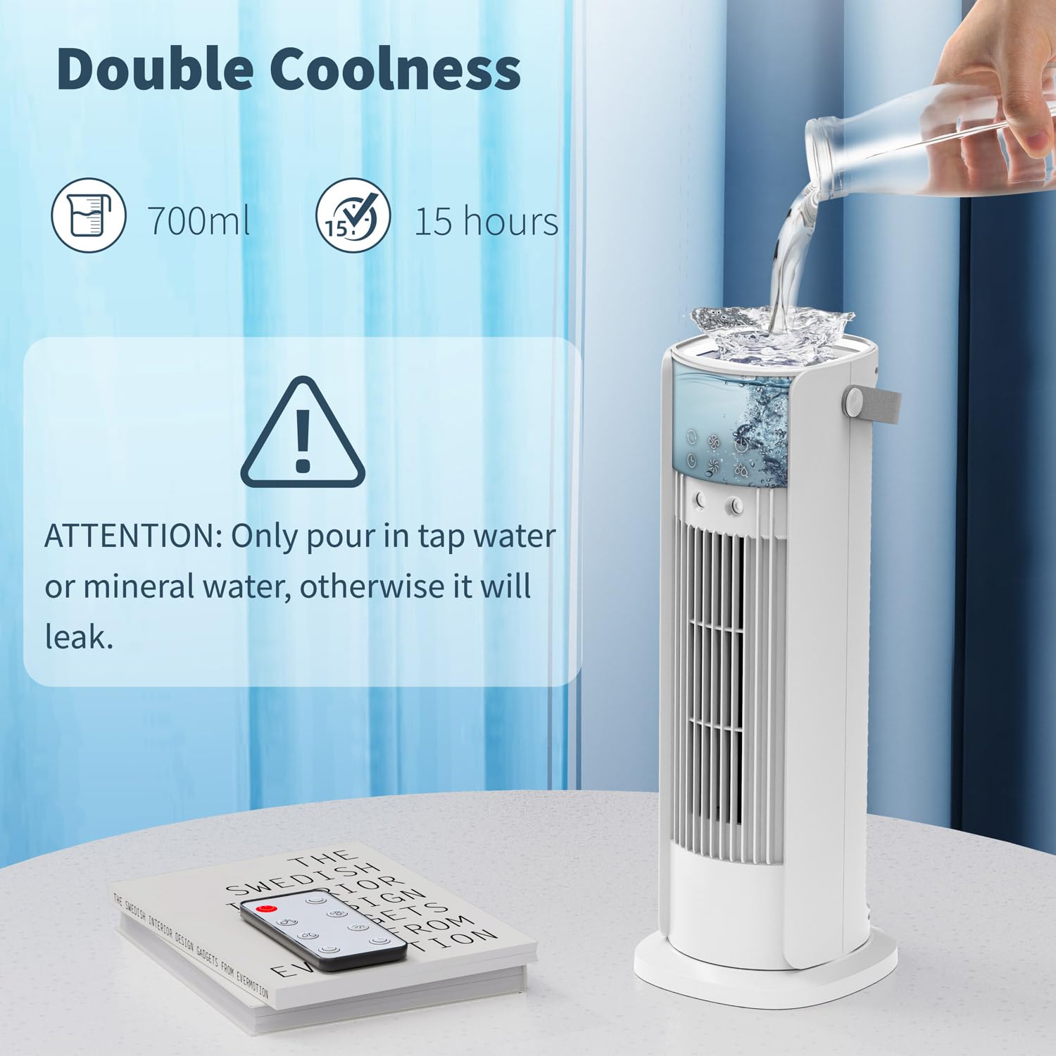 Snapklik.com : XIUREI 16 Tower Fan, Misting Fan