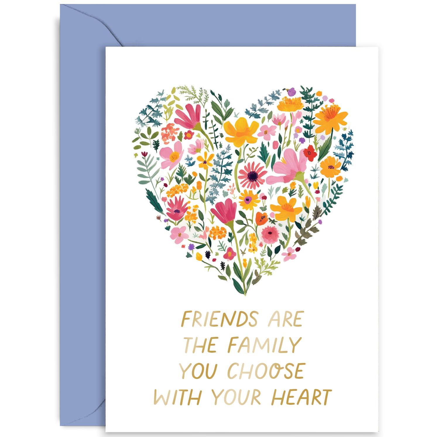 Birthday Card Friendship Quotes Best Friend Greeting Card Blank Quote