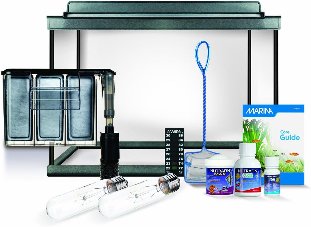 Amazon.com : Marina Style 10 Aquarium Kit, 10 Gallons : Aquarium ...