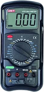 Unit-T Digital Multimeter Capacity Measurement Black UT51/MIE0014 ...
