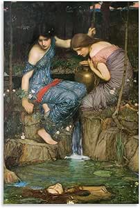 Amazon.com: John William Waterhouse Nymphs Finding The Head of Orpheus ...