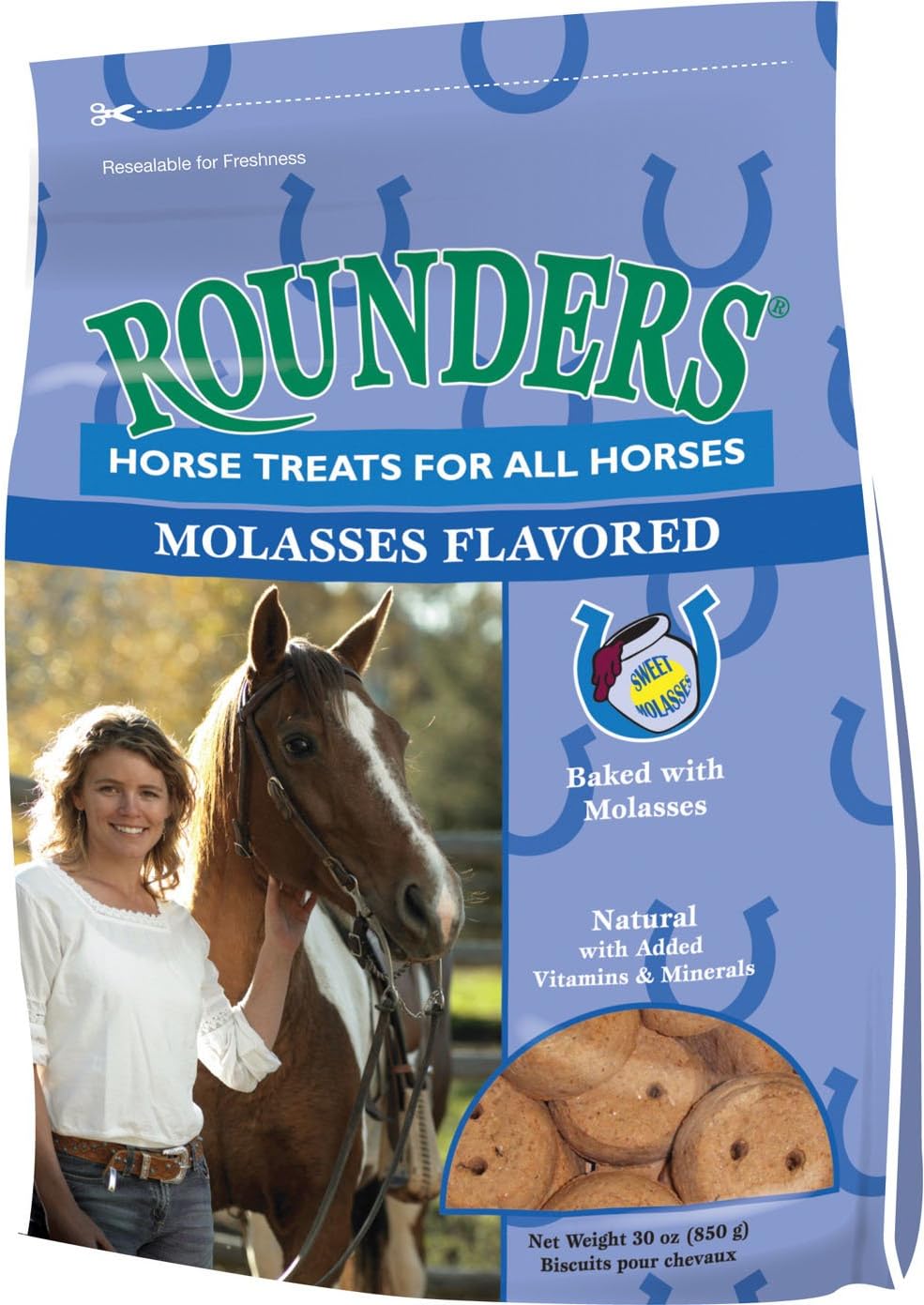 Kent Nutrition Group-Bsf 1240 Molasses Rounder'S Horse Treat, 30 Oz ...