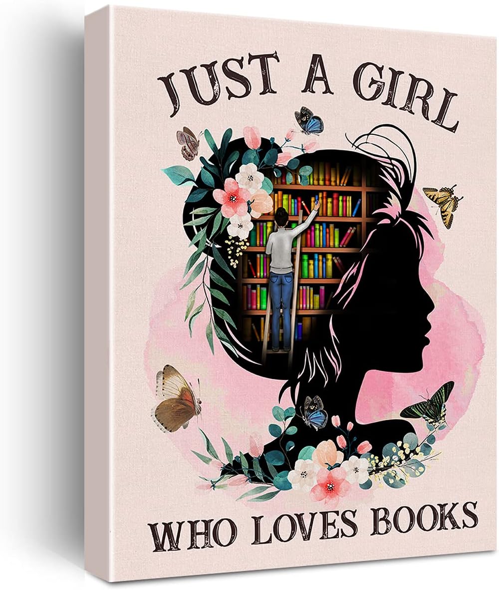 Amazon.com: Graman Vintage Metal Tin Sign Books Into The Library ...