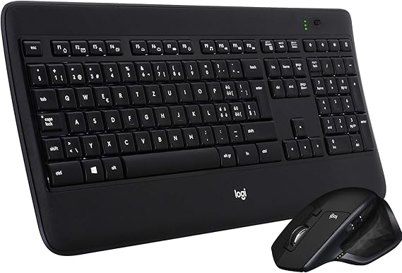 Logitech MX900 Performance Premium Backlit Keyboard and MX Master Mouse ...