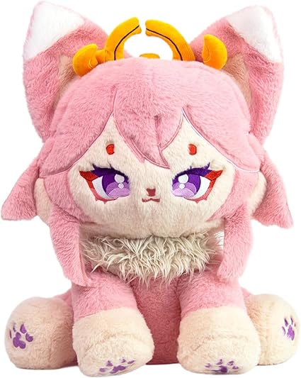 Amazon.com: PlushShop Meow Meow Family Mikomeow Plush Toys, Anime Plush ...