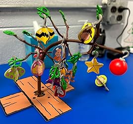 Amazon.com: Funko Peanuts Charlie Brown Trim The Tree Cooperative Game ...