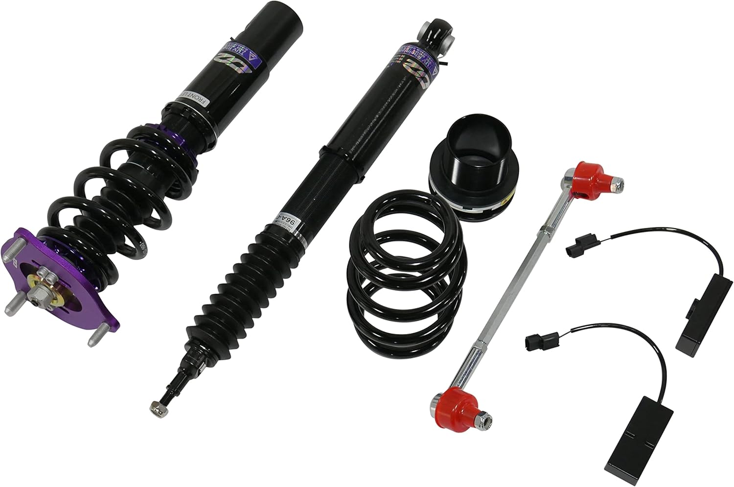 Amazon.com: D2 Racing RS Coilovers 36 WAY Adjustable For 2018-2022 ...
