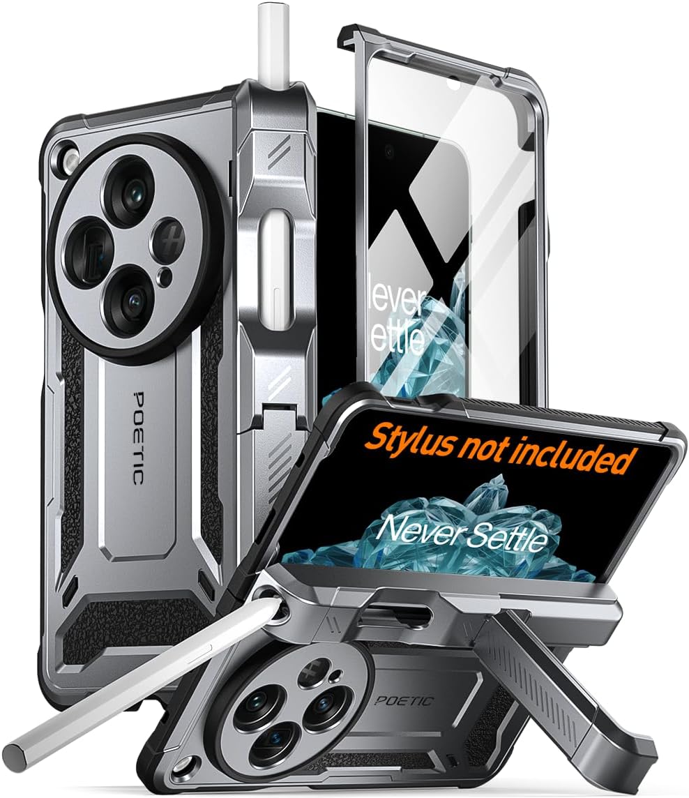 Amazon.com: Poetic Spartan Case for OnePlus Open/Oppo Find N3, [Hinge ...