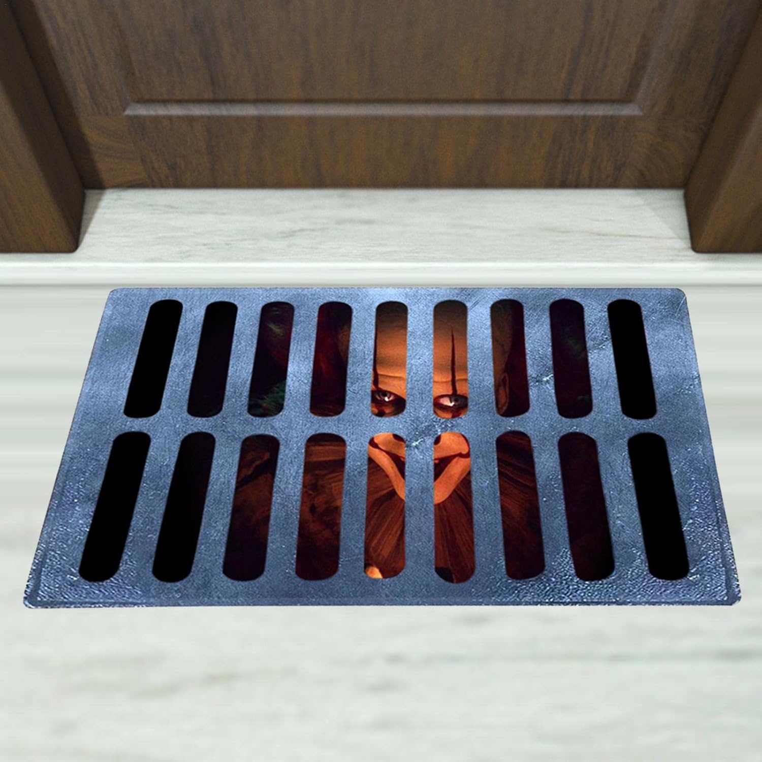 Wangduodu Halloween Door Mat Indoor Outdoor Funny Horror Doormat ...