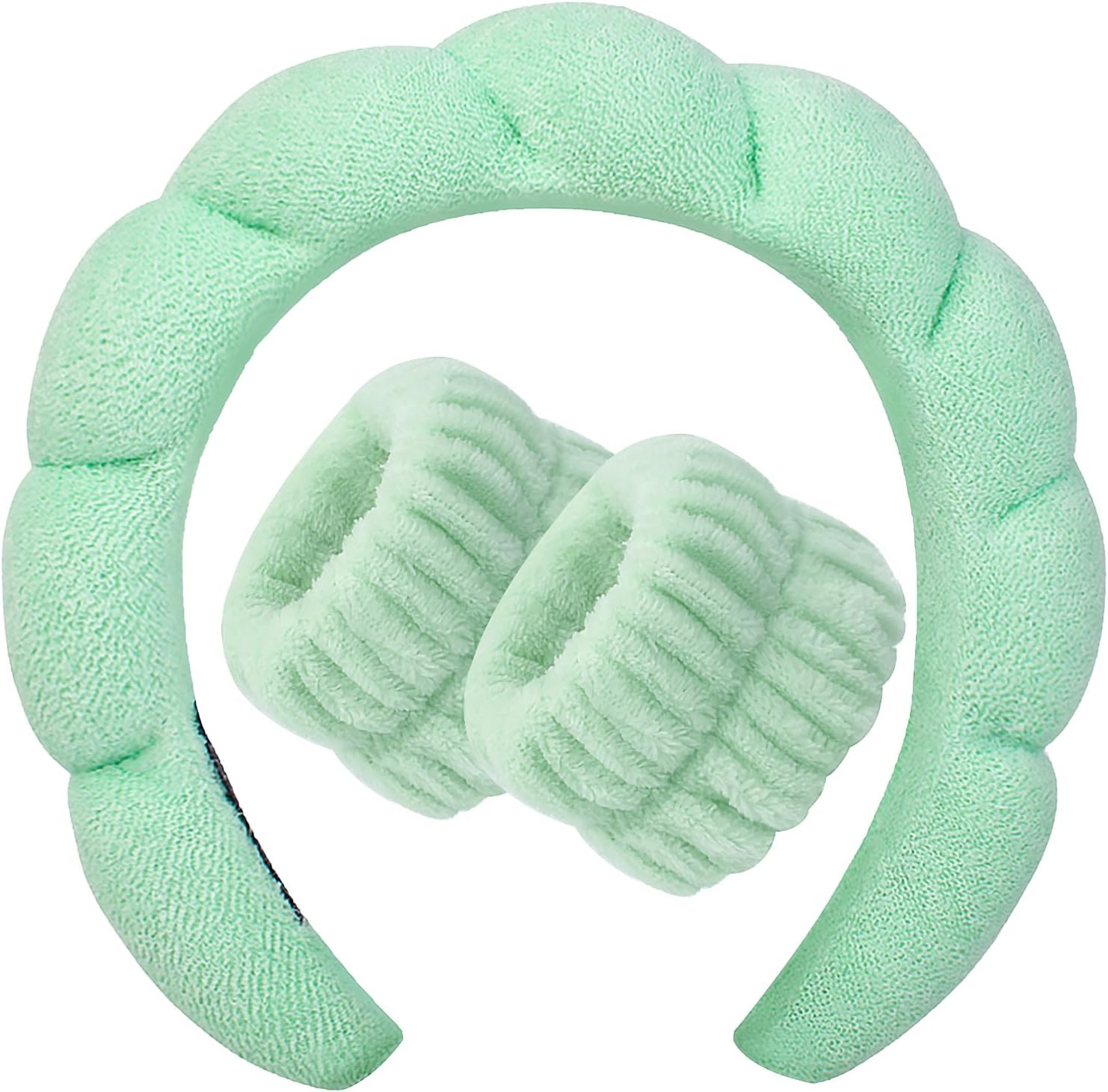 Spa Headband Washing Face Women - Sponge Headbands for Girls Skincare ...