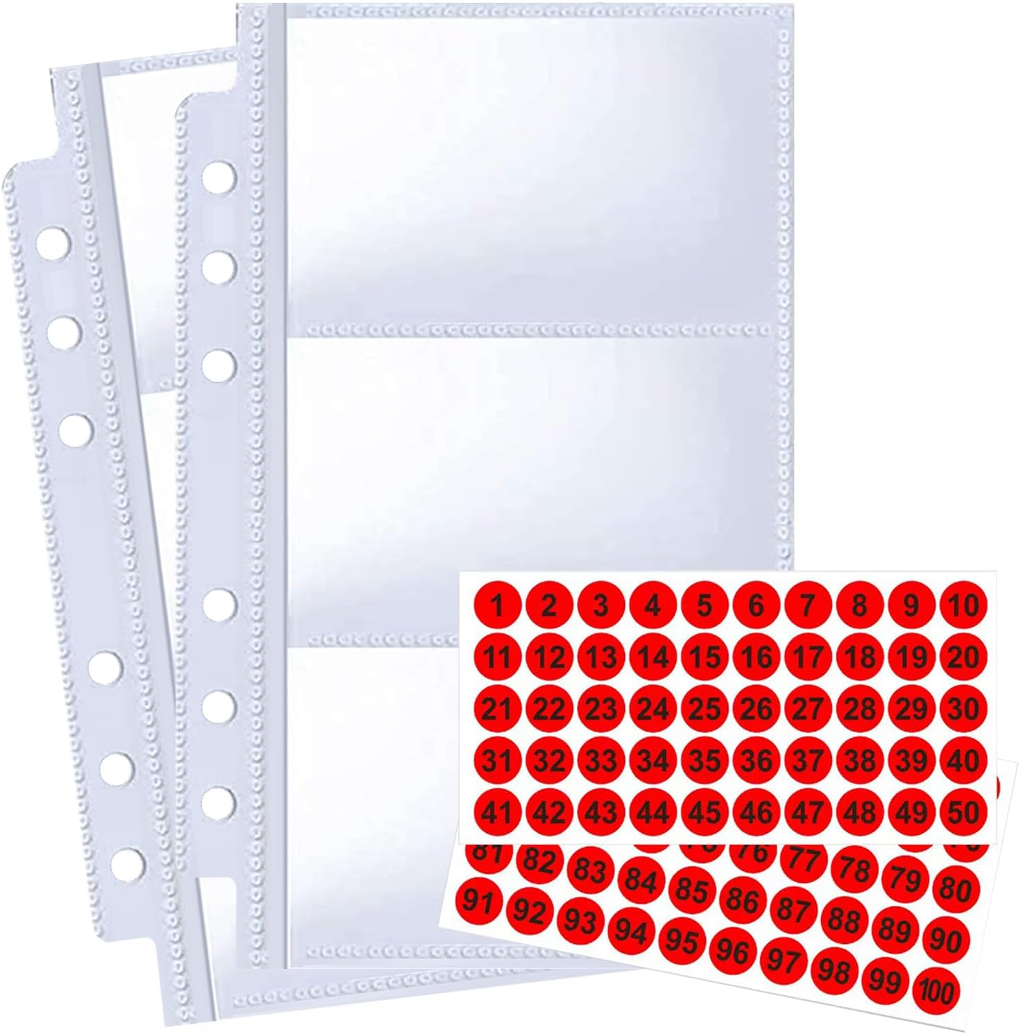 Amazon.com : 3 Pocket 100 Envelope Money Saving Challenge Binder ...