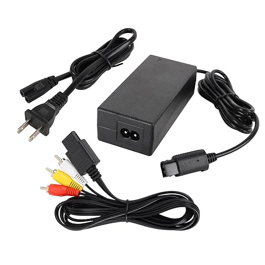 Amazon.com: Power Cord for Gamecube, AC Power Supply for Gamecube ...