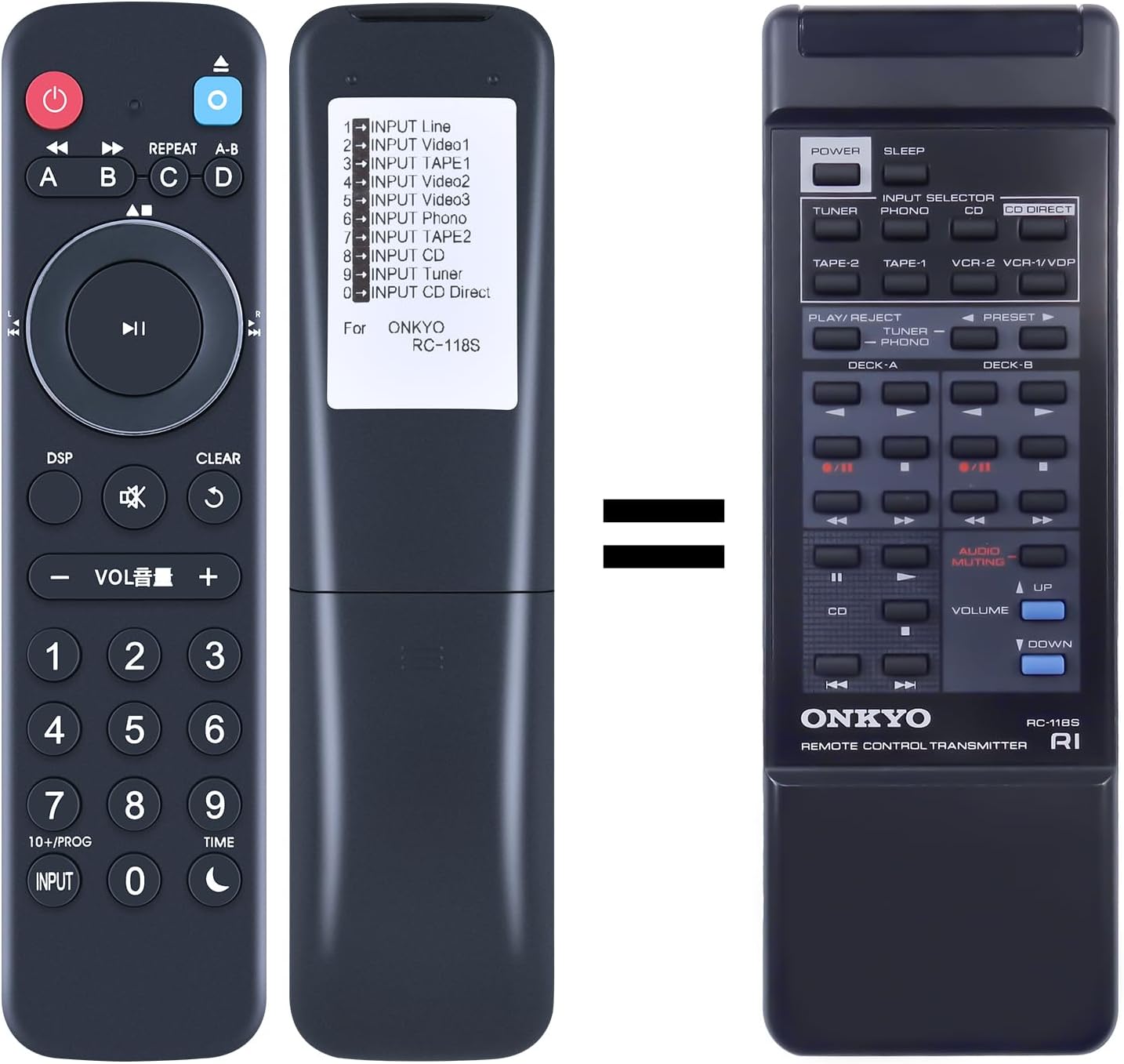 Amazon.com: New RC-118S Replacement Remote Control Compatible for Onkyo ...